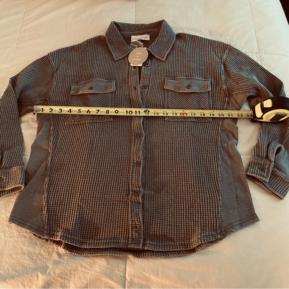 sage + stone | Tops | Waffle Knit Shacket | Poshmark